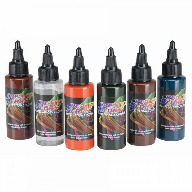 Illustration Colors Paint Sets – 5082-00 2oz. Createx Illustration Sec ...