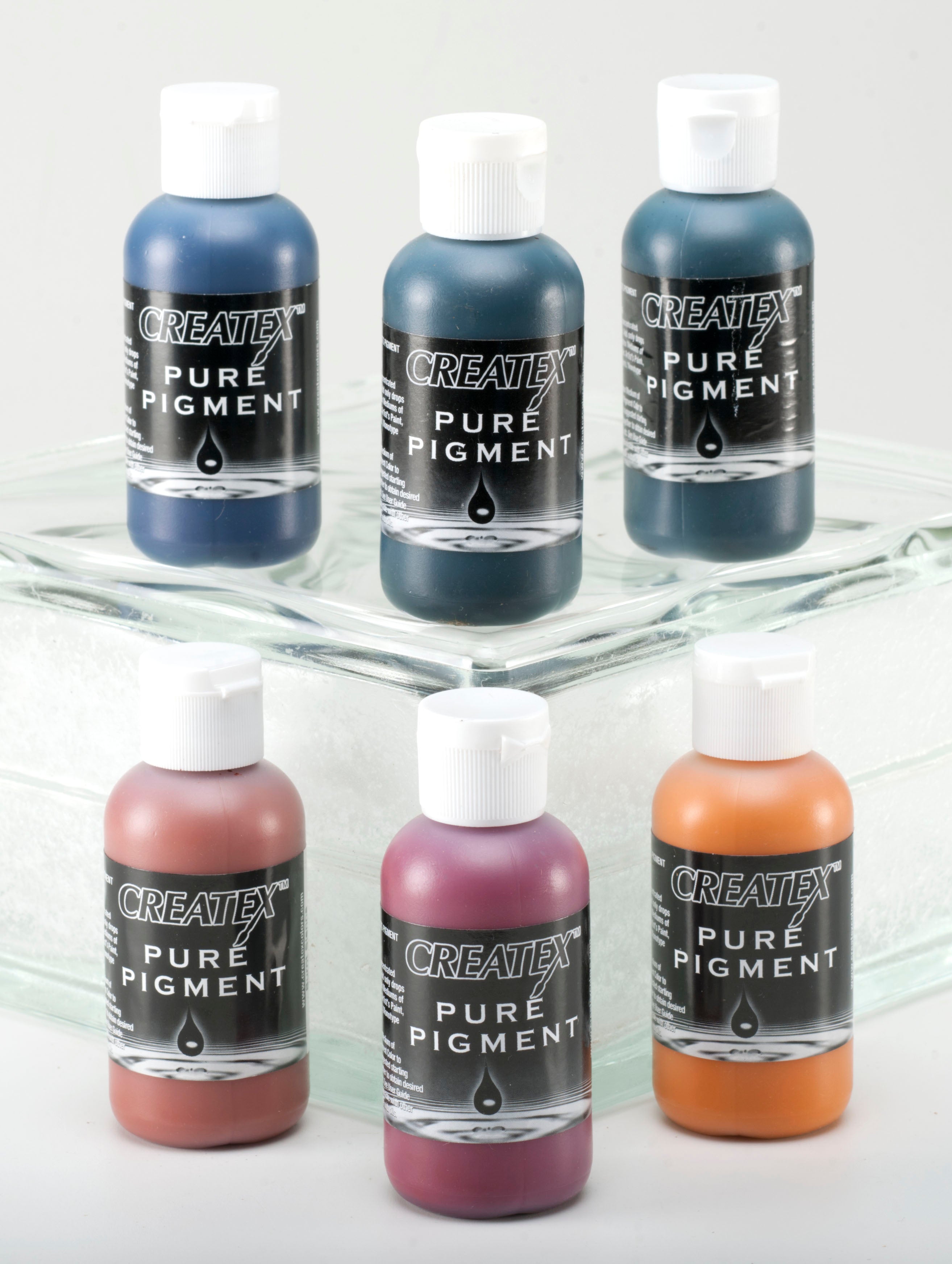 Pure Pigment Paint Sets – 3502-00 2oz. Extended PP Color Set – Createx ...