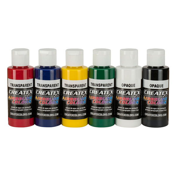 Airbrush Colors Paint Sets – 5801-00 AB Primary Set – Createx Colors