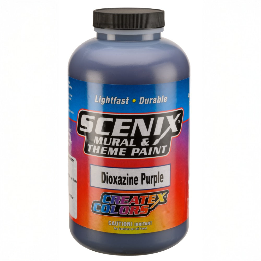 Scenix Mural and Theme – 7011 Scenix Dioxazine Purple – Createx Colors