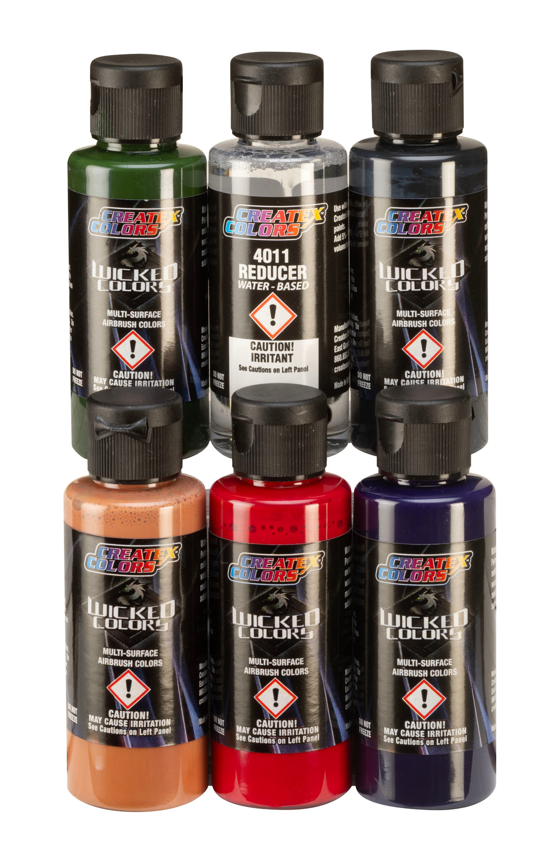 Wicked Colors Paint Sets – W111-00 2oz Wicked Detail Flesh Tone Set ...